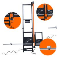 China Metal Electric Hot Wire Cutting Machine With Foot Switch 200W Double Table for sale