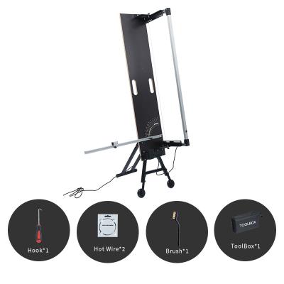 China Single Table 200W Hot Wire Foam Cutter With Metal Tubes for sale