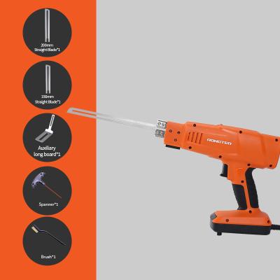 China Portable Handheld Air-Cooling Hot Knife Foam Cutter With 150 And 200mm Blade for sale