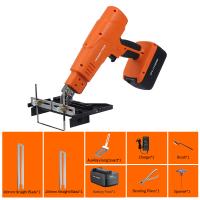 China Slotted Cordless Hot Knife Foam Cutter 200W 150mm 200mm for sale