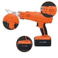 China Air Cooling 100W Hot Knife Fabric Cutter With Guide Foot for sale