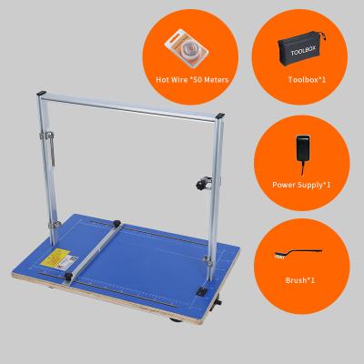 China KT Board Tabletop Foam Cutter 60W 110V-240V CE PSE for sale