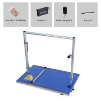 China Multifunctional  Table Top Hot Wire Foam Cutter 450mm for sale