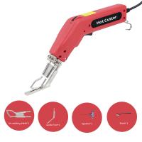 China Handheld Rope Hot Knife Fabric Cutter With Guide Foot for sale