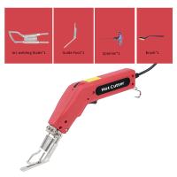 China Handheld Rope Hot Knife Fabric Cutter With Guide Foot for sale