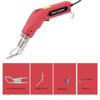 China Controllable Temperature Rope Fabric Heat Knife With Arc Welding Blade for sale