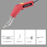 China CE 110-240V Hot Knife Fabric Cutter With Guide Foot for sale