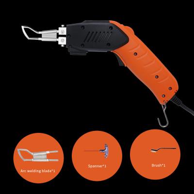 China Air Cooling Hot Knife Fabric Cutter 110-240V Round Head Cable Cloth for sale