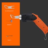 China Air Cooling Hot Knife Fabric Cutter 110-240V Round Head Cable Cloth for sale