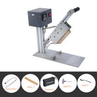 China Guillotine Type Fabric Heat Cutter With Minimum Smoke And No Burned Ends for sale