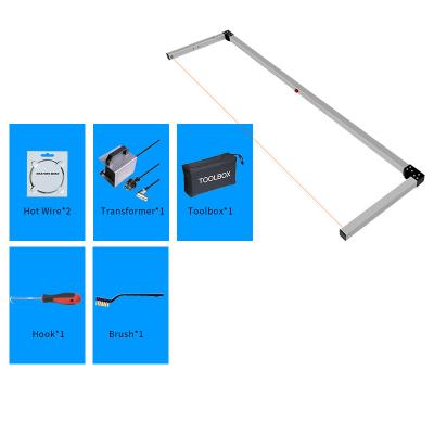 China 200W Handheld Hot Wire Bow Foam Cutter 300mm 110-240V for sale