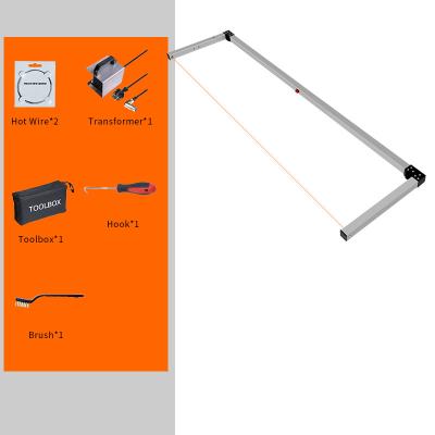China 1370mm CE Hot Wire Bow Foam Cutter 300mm 110V-240V for sale