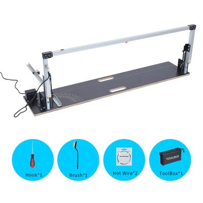 China Single Table Type EPS Hot Wire Cutting Machine 1450mm For KT Board for sale