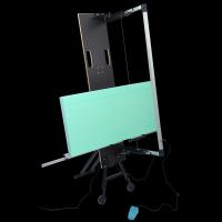 China CE 200W Heated Wire Foam Cutter With Metal Tube Table Legs And Foot Switch for sale