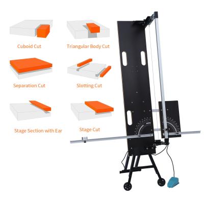 China Multiple Angles Hot Wire Cutting Machine For Cutting Foam EPS for sale