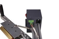 China Rope Fabric Hot Cutter Guillotine Cutting Tool 300W 150mm for sale