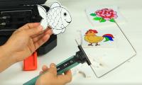 China Mini Hot Wire Foam Cutting Tool For Kindergarten Children Manual Work for sale