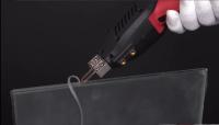 China Handheld Air Cooling Hot Cutter For Glass Scraper Glue for sale