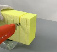 China Cordless Handheld Heat Cutter For Cutting Foam With Battery Pack for sale