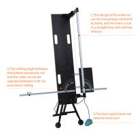 China Efficient Polystyrene EPS XPS Foam Cutting for Construction Using a Hot Wire Cutter for sale