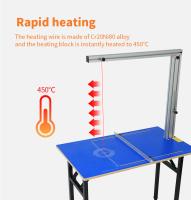 China Customized Hot Wire Foam Cutter Table With Foot Control Pedal for sale