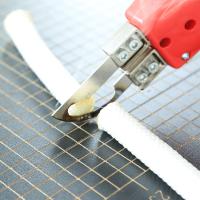 China Hand Held Hot Knife For Chemical Fiber Fabric Curtain Cloth Wallpaper Cutting for sale
