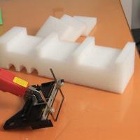 China Handheld Big Slotted Hot Knife Foam Cutter Tool For Sponge EPS for sale