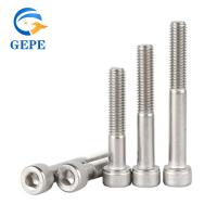 China DIN912 Nuts And Bolts Black Hexagon Socket Screw Alloy Hexagon Socket Head Cap Screw Hex Bolt for sale