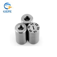 China Stainless Steel Mold Date Insert For Injection Mold Date Mark Pin for sale