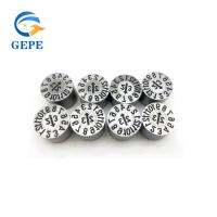 China Stainless Steel Mold Date Insert For Injection Mold Date Mark Pin for sale