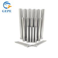 China SKD61 Full Hard Flat Ejector Pin , Punch Ejector Pins Hardened Nitriding Mould Support Pin for sale
