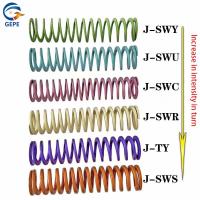 China 55CrSi Light Green Mold Spring High Strength Flat Rectangular Compression Spring for sale