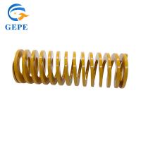 China Non Standard Yellow Die Springs Steel 65mn Mould Spring JIS Standard for sale