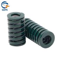 China Standard Size Mold Spring   Green Die Springs Customized 65mn Material for sale