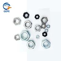 China Carbon Steel Hex Nuts And Bolts Standard Din934 Hex Nut M3-M48 for sale