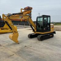 China 305.5E2 Mini Used CAT Excavator Caterpillar 303.5E CR Smooth Operation for sale