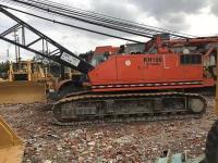 China Hitachi KH180-3 Used Crawler Crane Heavy Duty 50 Ton Crawler Crane Original Japan for sale
