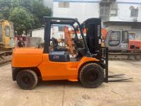 China 5 Tons 7FD50 Used Toyota Forklift Original Japan Noise Reduction For Warehouse for sale