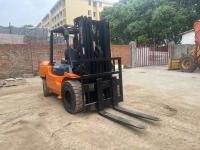 China 5 Tons 7FD50 Used Toyota Forklift Original Japan Noise Reduction For Warehouse for sale