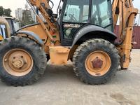 China CASE 695SR Used Backhoe Loader Rugged Construction 4 Wheel Backhoe Loader for sale