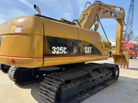 China Hydraulic Used Caterpillar 325C Excavator Visibility And Safety For Construction for sale