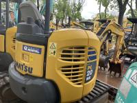 China Used Komatsu PC20MR-2 Crawler Mounted Excavator Original Japan Working In Garden for sale