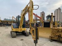 China Komatsu PC55MR-2 Used Excavator Japan Mini Size With Hydraulic Hammer for sale