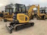 China Komatsu PC55MR-2 Used Excavator Japan Mini Size With Hydraulic Hammer for sale