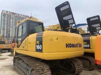 China Japan Komatsu PC160LC-7 Mini Crawler Excavator Second Hand With Powerful Engine for sale