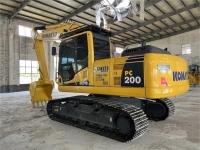 China PC200-8 Used Komatsu Excavator Original Japan Maintainable Second Hand Diggers for sale