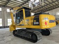 China PC200-8 Used Komatsu Excavator Original Japan Maintainable Second Hand Diggers for sale