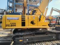 China Japan Used Komatsu PC220 6 Excavator Easy Operation With Hydraulic Hammer for sale