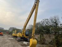 China Originla Japan Used Komatsu Excavator PC220-7 Crawler With 18 Meters Long Arm for sale