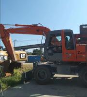China Original Color Used Hitachi ZX160W Wheel Excavator In Good Condition for sale
